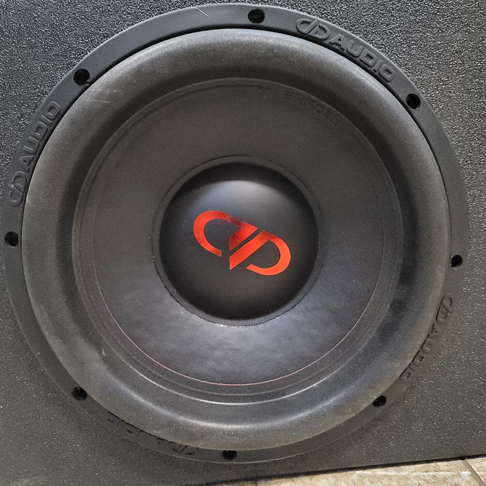 TWO DD 10" SUBWOOFER IN A FOX BOX VERY GOOD CONDITION (ALE-NBS) Very ...
