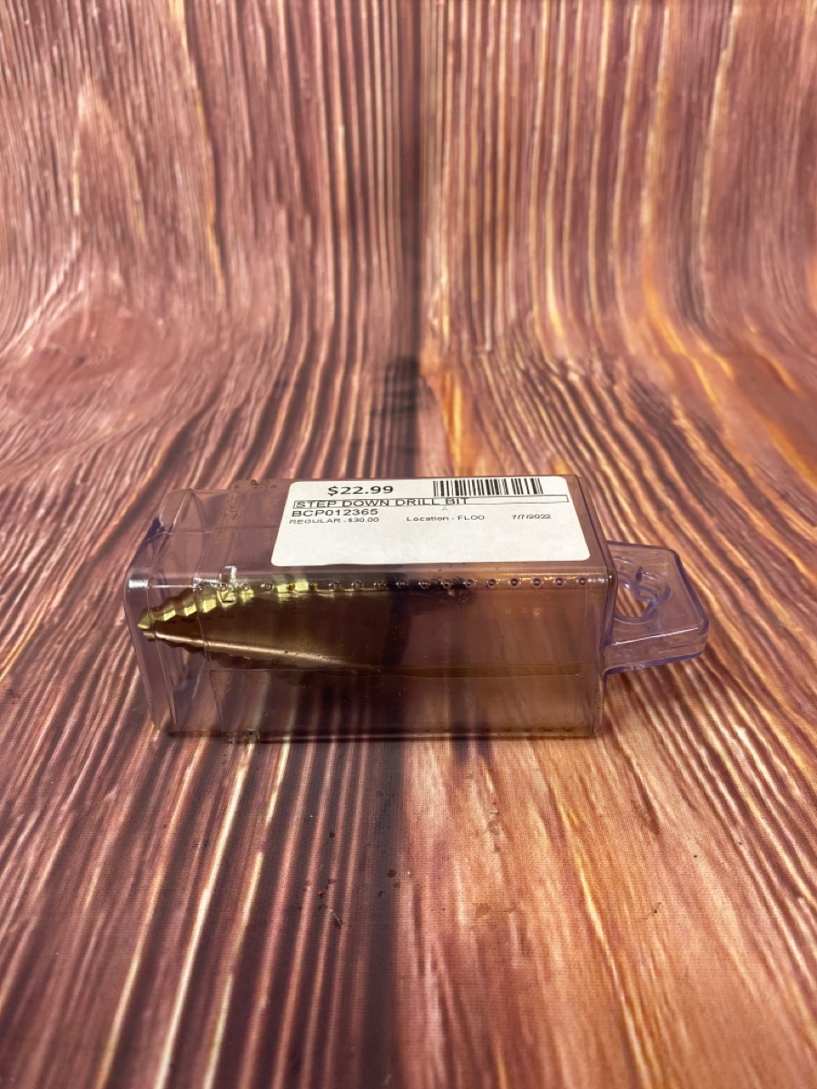 STEP DOWN DRILL BIT Very Good | Buya
