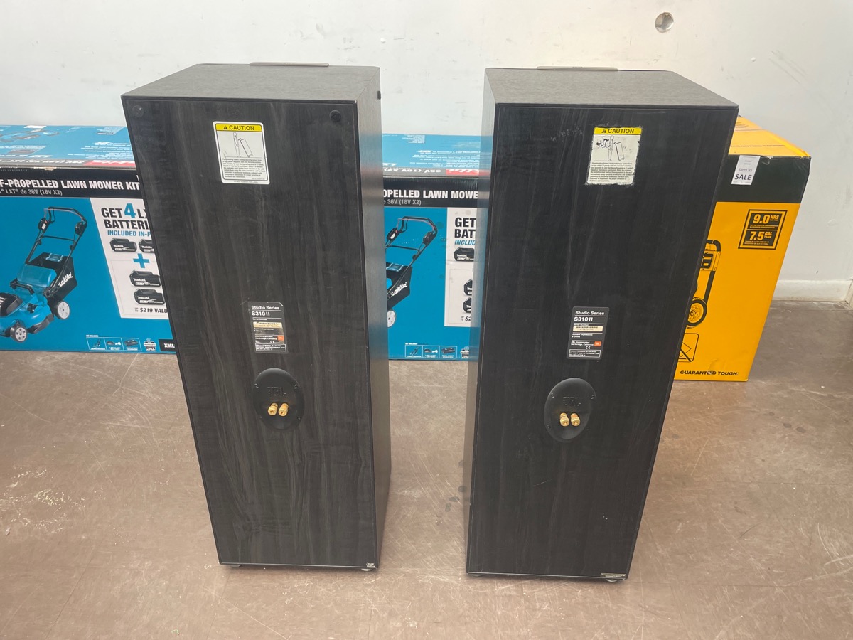 JBL STUDIO SERIES S310II FLOOR SPEAKERS IN STORE PICK UP ONLY Good | Buya