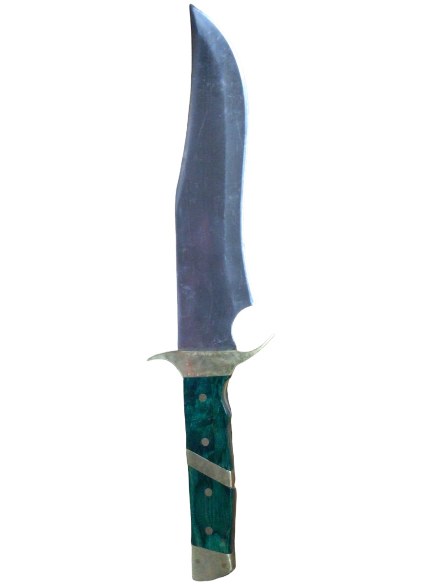 FROST CUTLERY GREEN FIXED PAKISTAN BLADE DAGGER KNIFE 14.5" Total Very ...