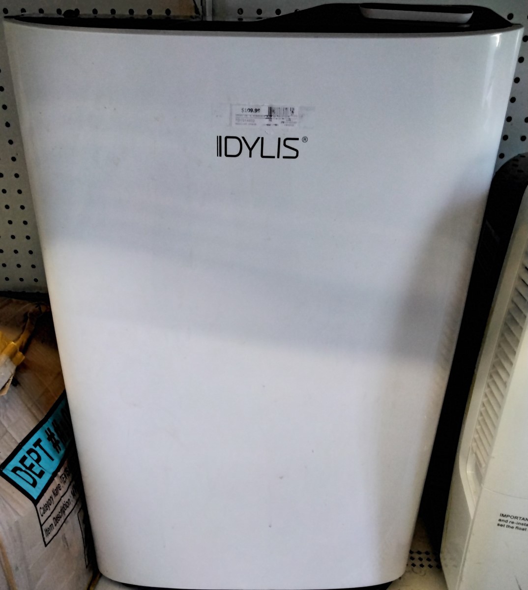 IDYLIS HEPA WHITE AIR PURIFIER ENERGY STAR - 5-SPEED - 465 SQ.FT Very ...