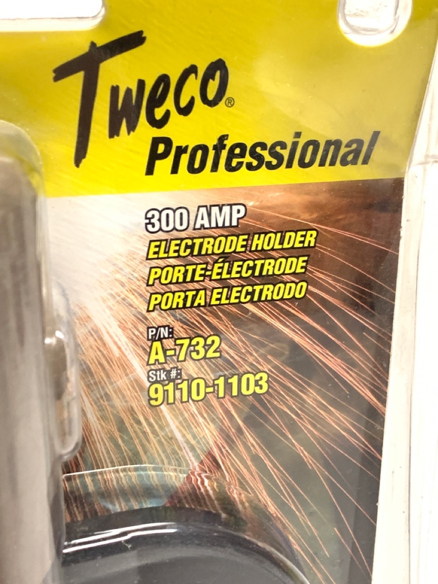 TWECO PROFESSIONAL ELECTRODE HOLDER 300 AMP TWECO A-732 Brand New | Buya