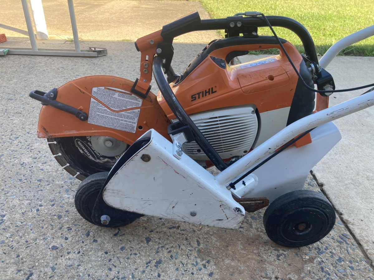 *LOCAL ONLY* Stihl TS500I Cutquik Cut-Off Machine Concrete 72.2cc Quick ...