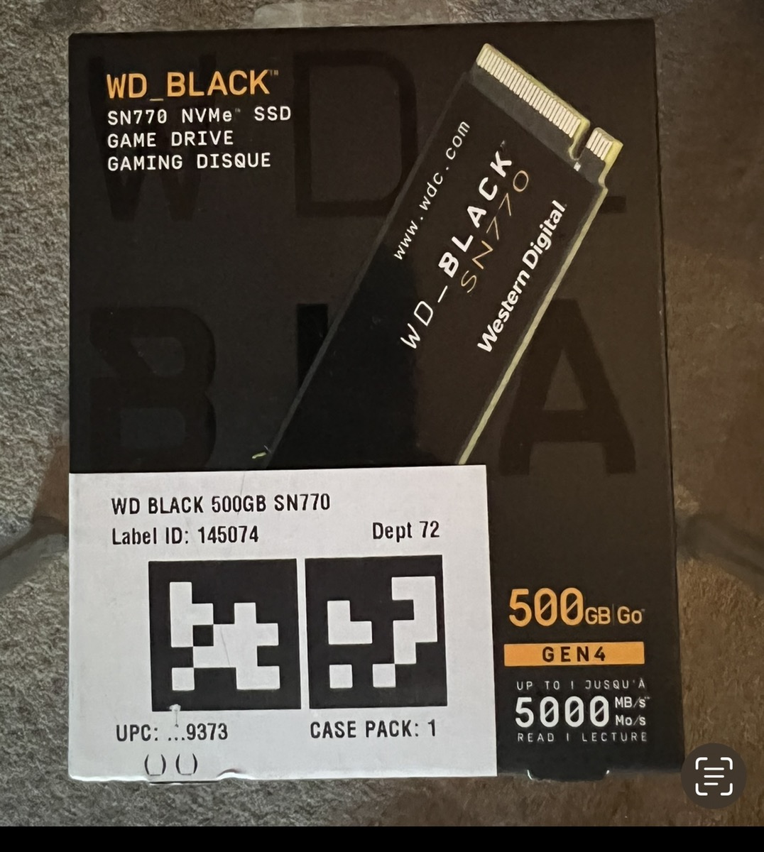 WESTERN DIGITAL SN770 Brand New | Buya