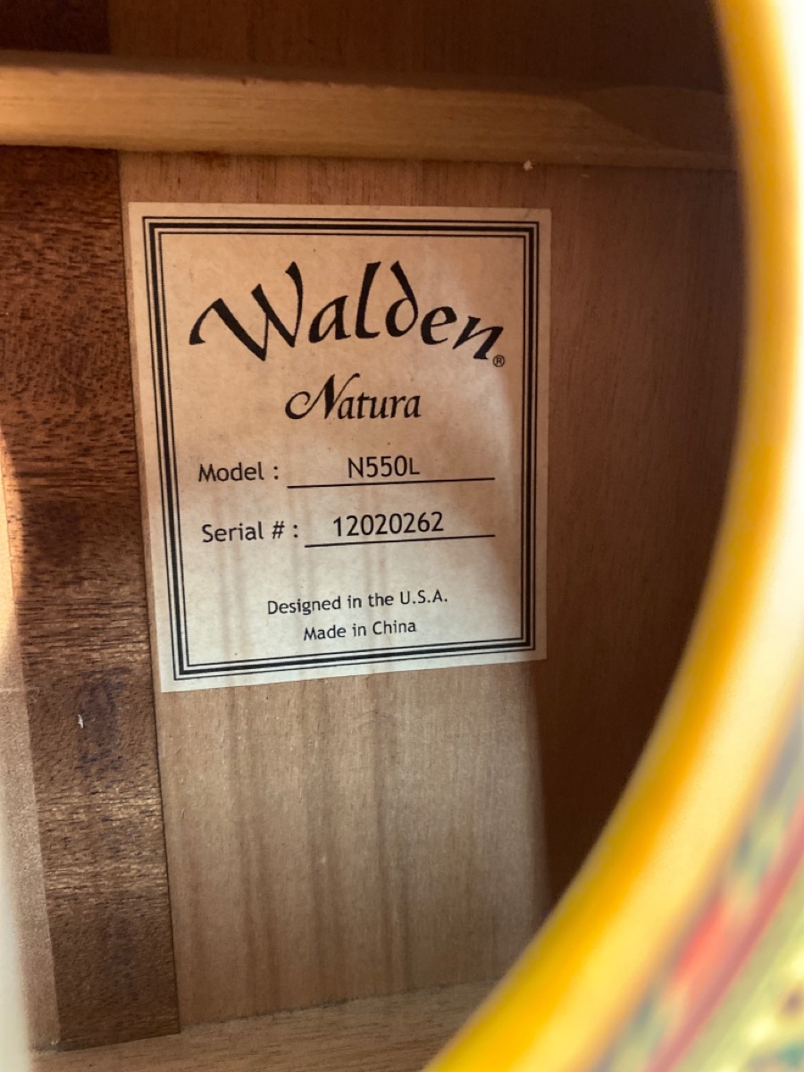 WALDEN GUITARS N550L Acceptable | Buya
