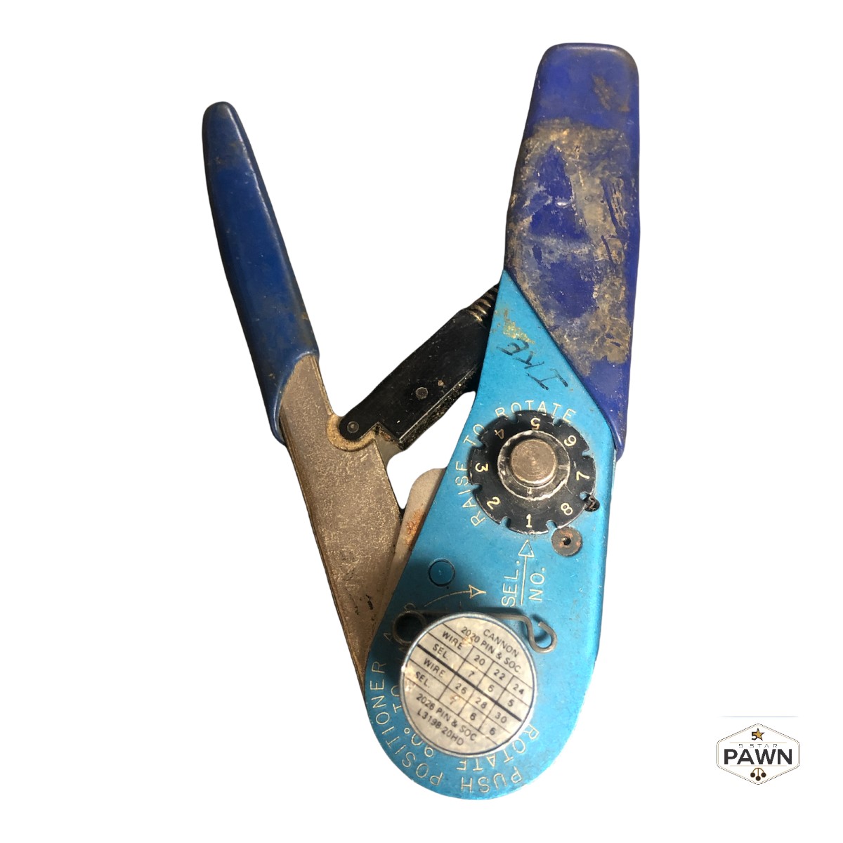 AFM8 Crimp Tool Frame M22520/2-01 Mfg.: Daniels Condition: Used Very Good | Buya