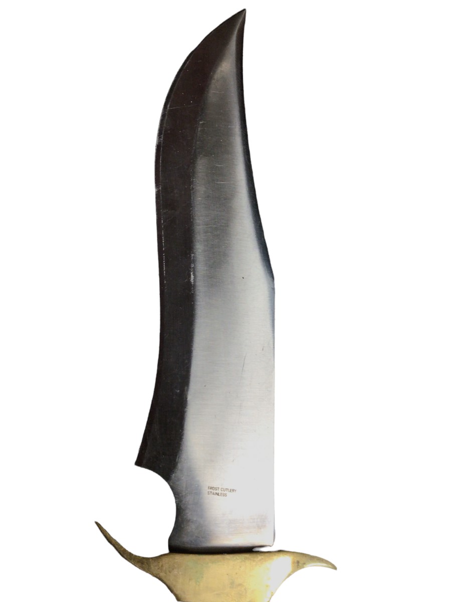 FROST CUTLERY GREEN FIXED PAKISTAN BLADE DAGGER KNIFE 14.5" Total Very ...