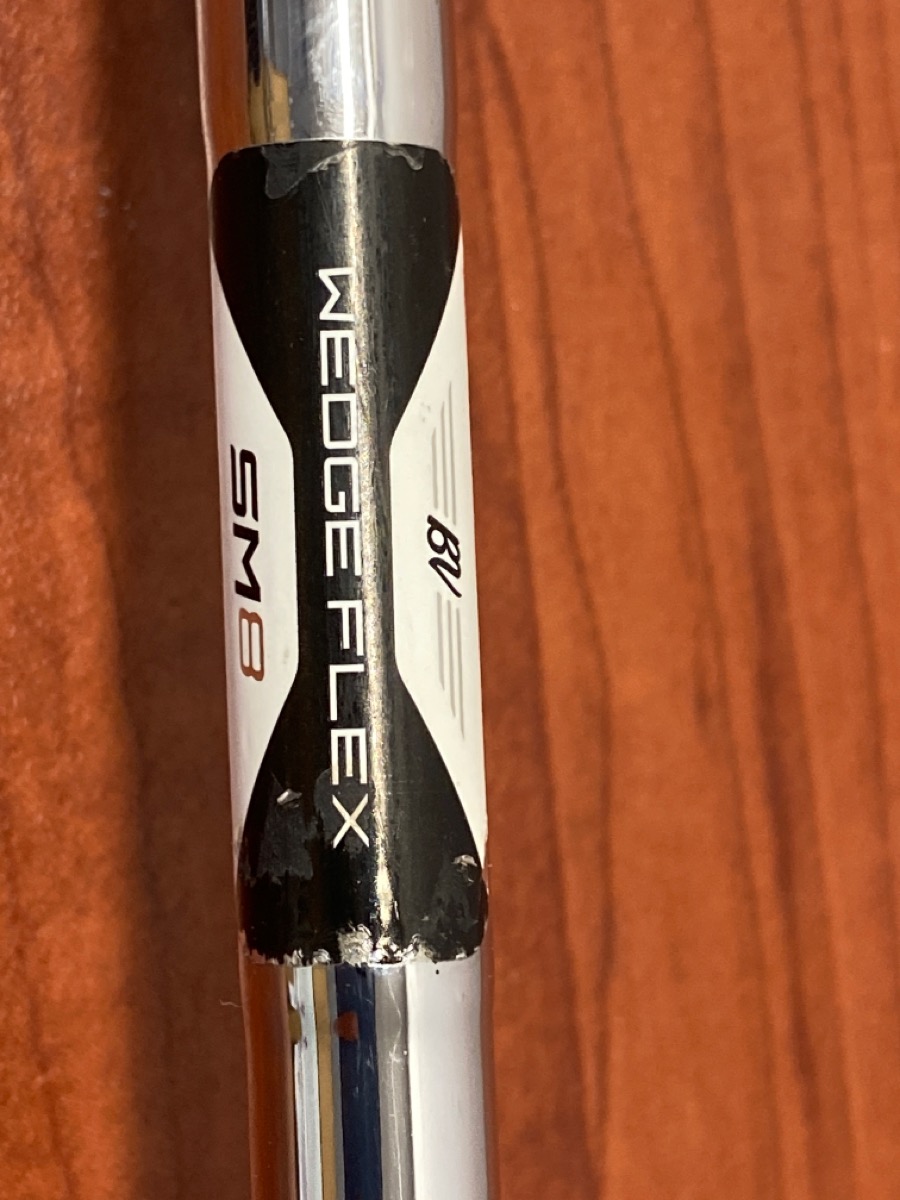 BV VOKEY DESIGN SM8 56 10S WEDGE GOLF CLUB, RIGHT HAND, STEEL SHAFT ...
