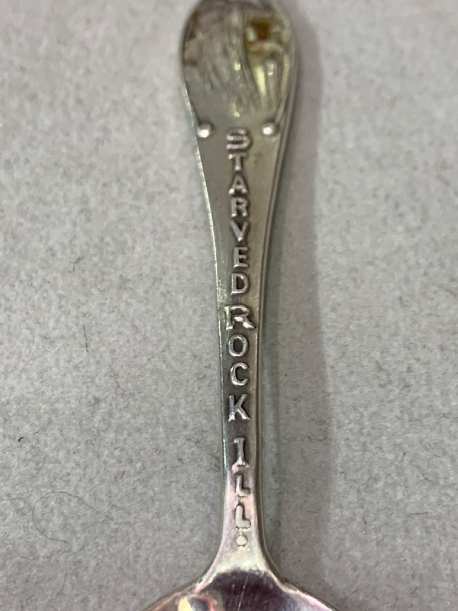 'Starved Rock Illinois' Sterling Silver Spoon Very Good | Carson ...