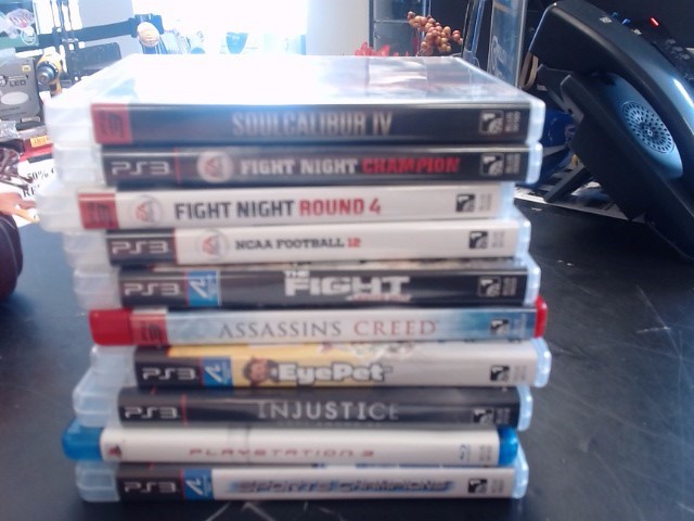 SONY QUANTITY - PLAYSTATION 3 GAMES - (BULK) Brand New | Buya