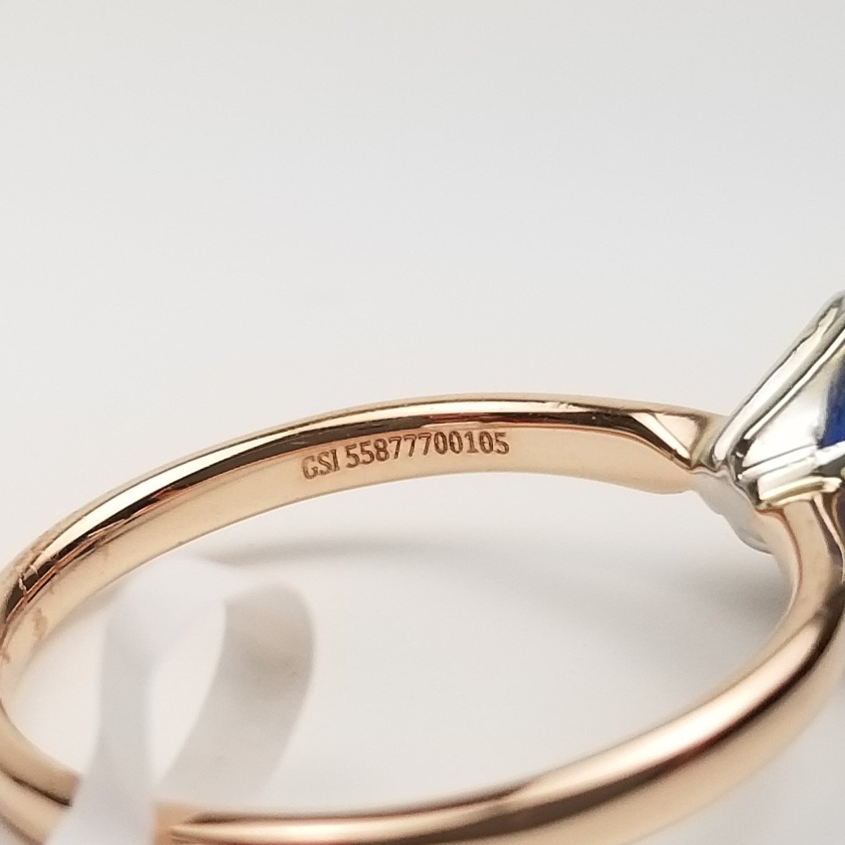 1.97ct Sapphire 14k Rose Gold Ring Pre-owned | The Collateral Lender, Inc. | Van Nuys | CA