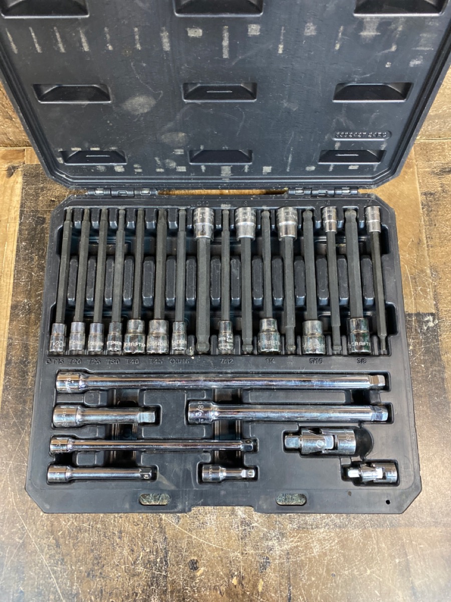 CRAFTSMAN 930024 24 PIECE SOCKET SET Good | Buya
