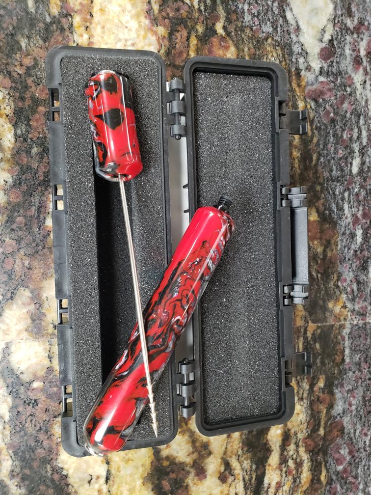 TROY'S WOODWORKS CUSTOM CIGAR ACCESSORIES SET For parts or not working ...