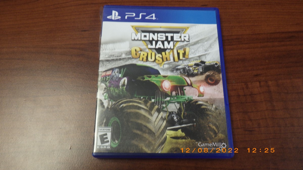 MONSTER JAM CRUSH IT!, PLAYSTATION 4 GAME, COMES WITH ORIGINAL CASE Very Good | Buya