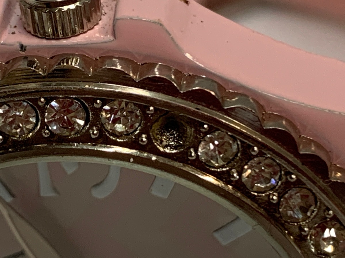GENEVA WATCH WATCH PINK SILICONE Very Good | Carson Jewelry & Loan ...