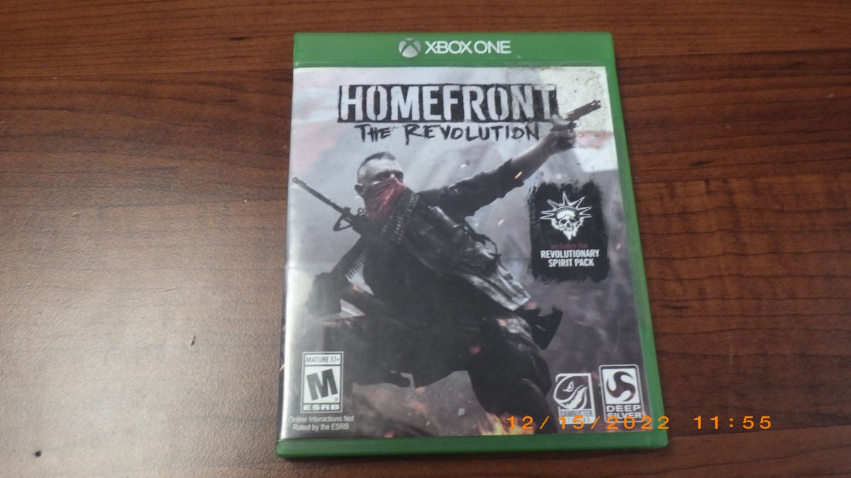 HOMEFRONT THE REVOLUTION, XBOX GAME, COMES WITH ORIGINAL CASE, RATED M ...