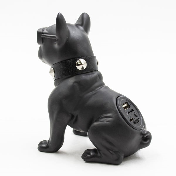 WOOOF DOG BLUETOOTH RECHARGEABLE PORTABLE SPEAKER - BLACK Brand New | Buya