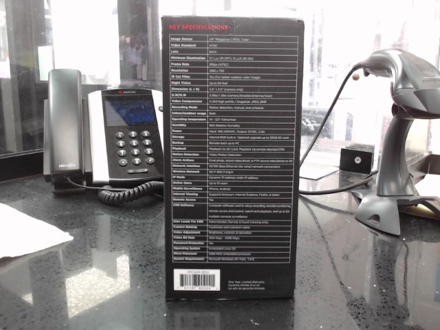 Securityman IPCAM-SDII Smartphone App Based, Outdoor Wi-Fi Security ...