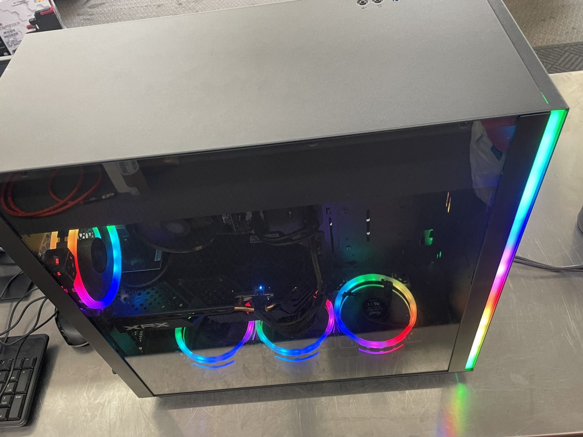 CUSTOM BUILT PC Ryzen 5 1600/ RX580 4GB OC/8GB RAM/500GB SSD/WINDOWS 10 ...