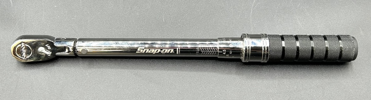 SNAP-ON QE2FR75 3/8" DRIVE FLEX HEAD TORQUE WRENCH Like New | Buya