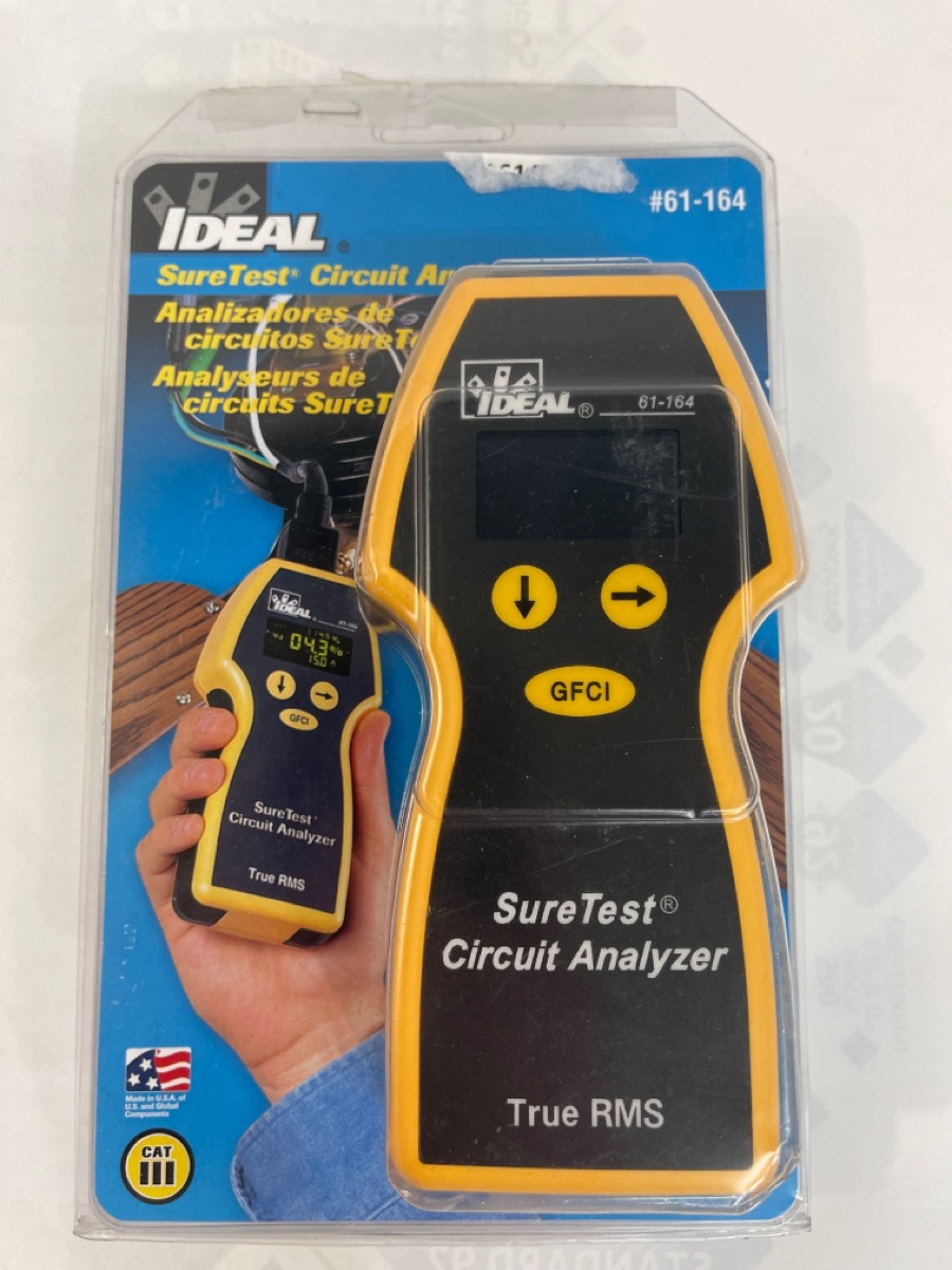 Ideal Industries 61 164 Sure Test Circuit Analyzer Se Very Good Buya
