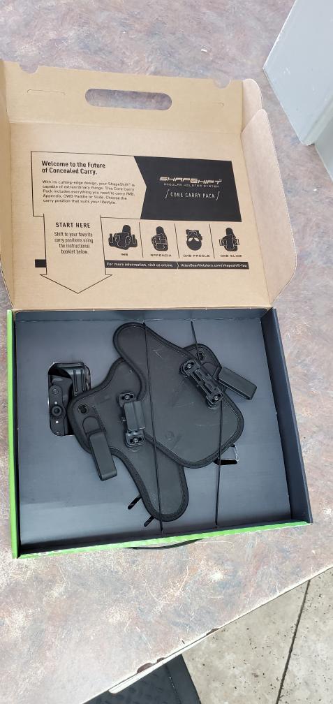 ALIEN GEAR HOLSTERS SHAPE SHIFT MODULAR HOLSTER SYSTEM Like New | Buya