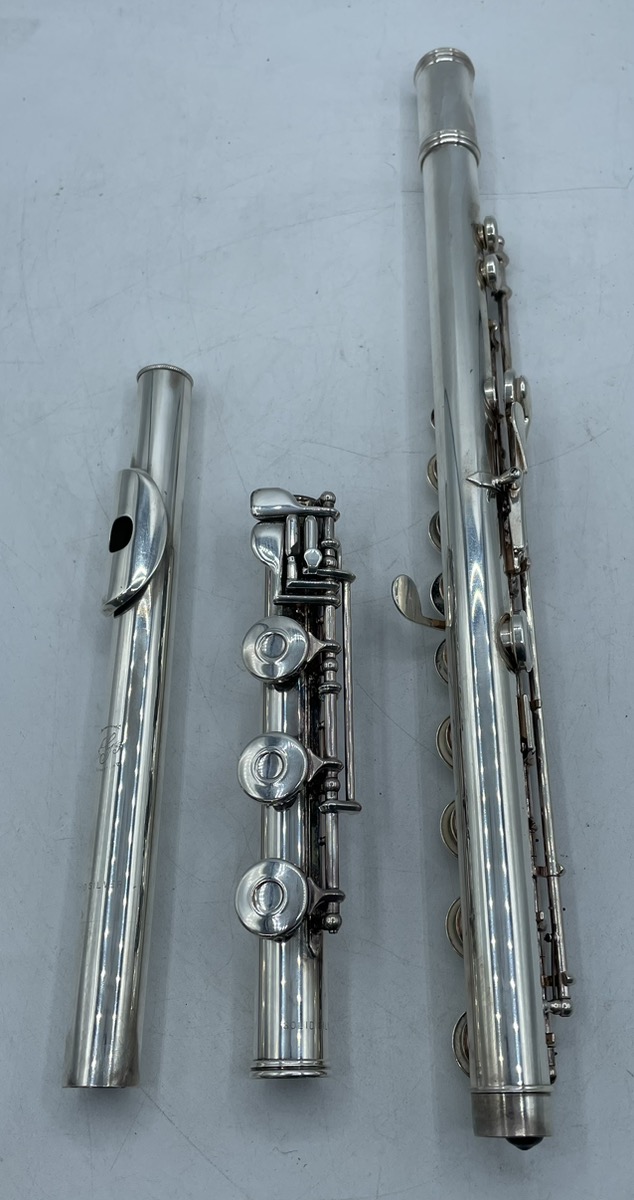 GEMEINHARDT 3SB INTERMEDIATE SOLID SILVER FLUTE WITH CASE Very Good | Buya