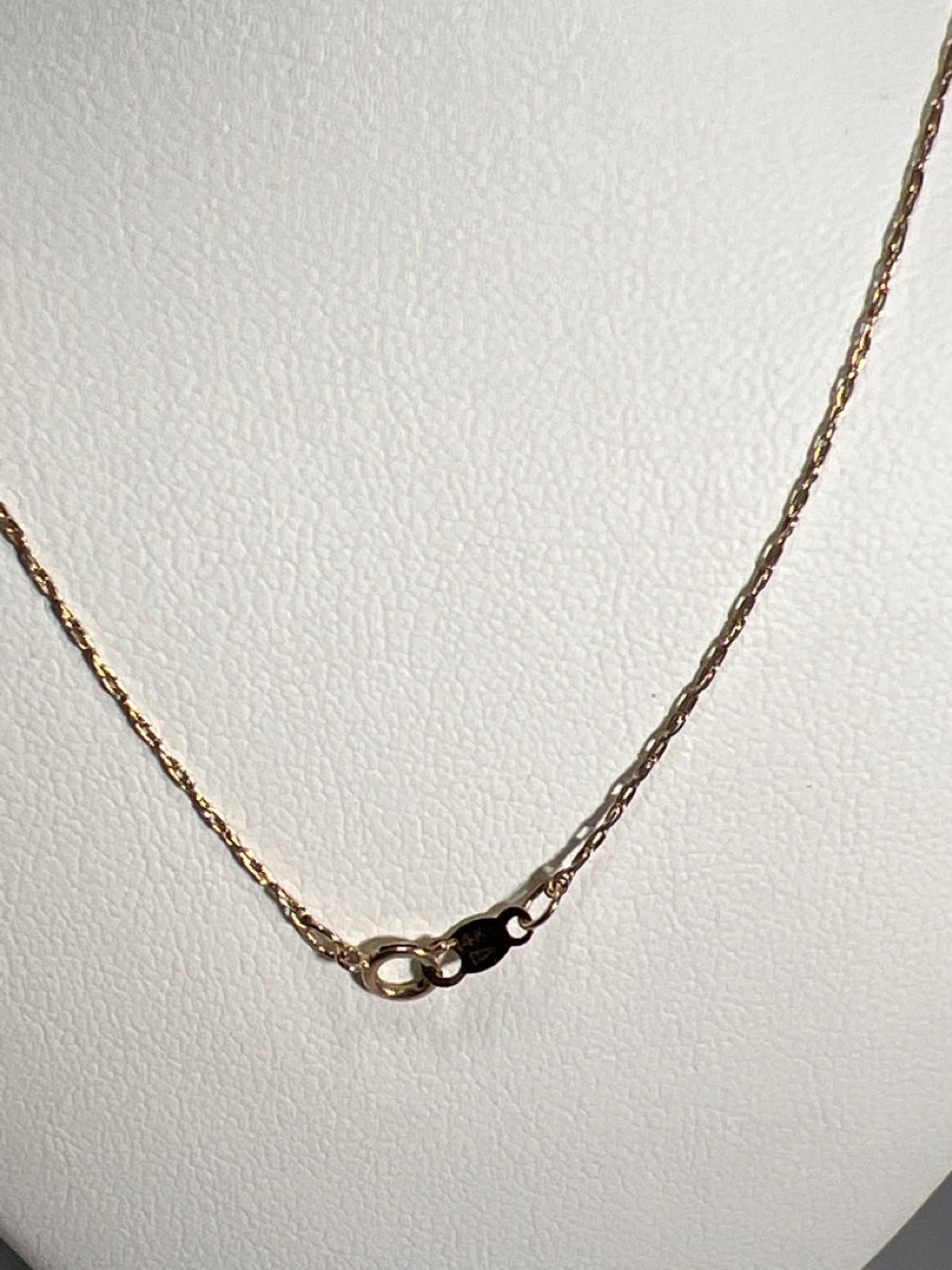 21" Gold Chain 14K Yellow Gold 0.9g Pre-owned | Buya