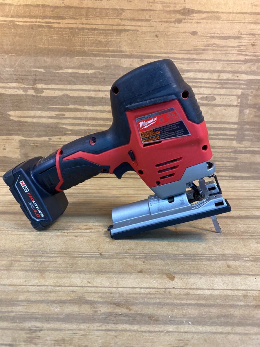 MILWAUKEE TOOLS 2445-20 12v Cordless JIg Saw with Battery Very Good | Buya