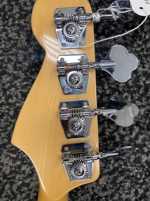 CUSTOM PARTS CASTER SILVER BASS GUITAR Acceptable | Buya