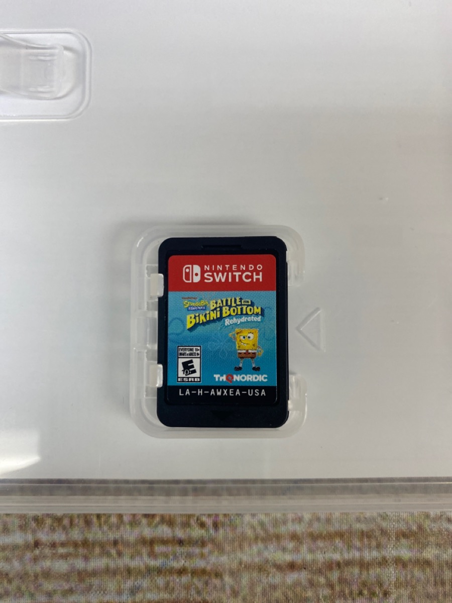 Spongebob Battle For Bikini Bottom Rehydrated Nintendo Switch Good Buya