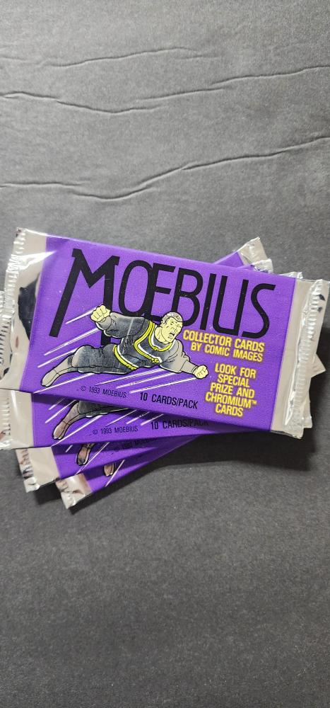1993 Moebius Comic Images Collector Cards mylar packs of 10 cards. Lot ...