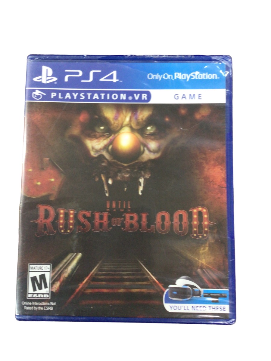 SONY UNTIL DAWN RUSH OF BLOOD - PS4 Brand New | Buya