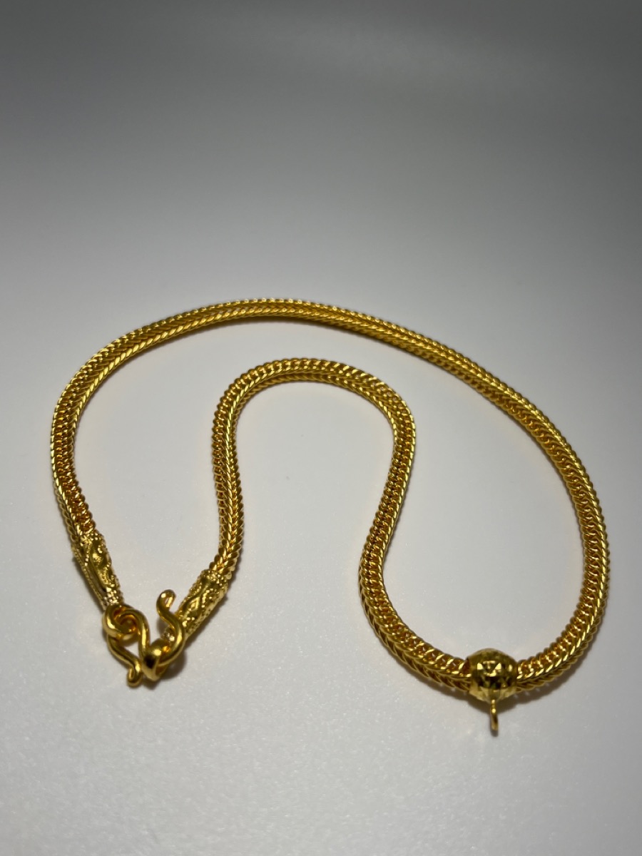 16" Gold Box Chain 22K Yellow Gold 22.6g Pre-owned | Carson Jewelry ...