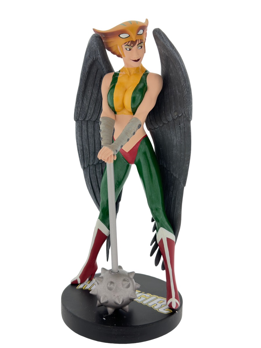 Cover Girls Of The Dcu Hawkgirl Statue By Adam Hughes Le 0458 5000