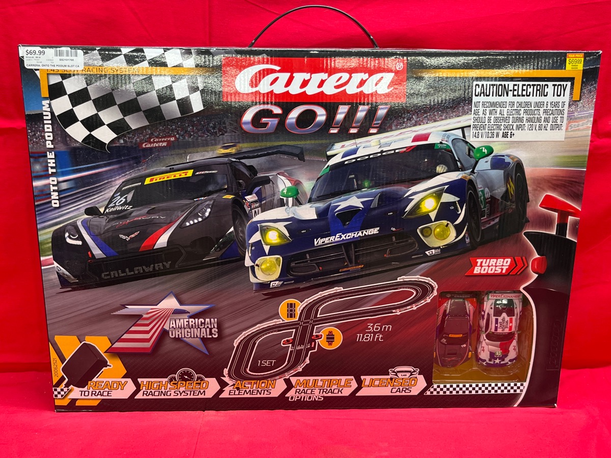 Carrera: Onto the Podium Slot Car Racing 1:43 Scale SRT Viper and ...