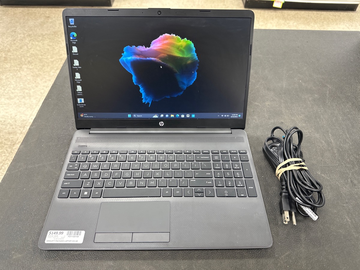 HEWLETT PACKARD 255 G8 LAPTOP / AMD 3020e Radeon Graphics / 4GB RAM ...