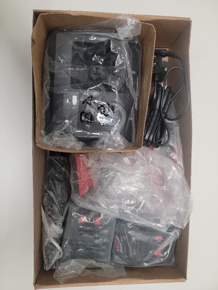 SNAP ON 18V MONSTERLITHIUM CORDLESS HAMMER DRILL WITH 2 BAT/CHARGER ...