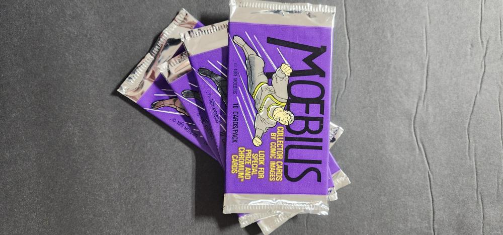 1993 Moebius Comic Images Collector Cards mylar packs of 10 cards. Lot ...