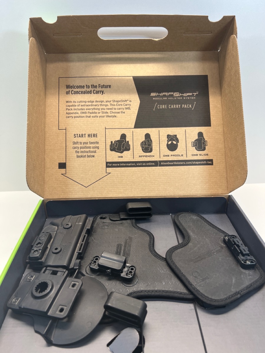 ALIEN GEAR HOLSTERS SHAPE SHIFT MODULAR HOLSTER SYSTEM Good | Pawn 1 ...