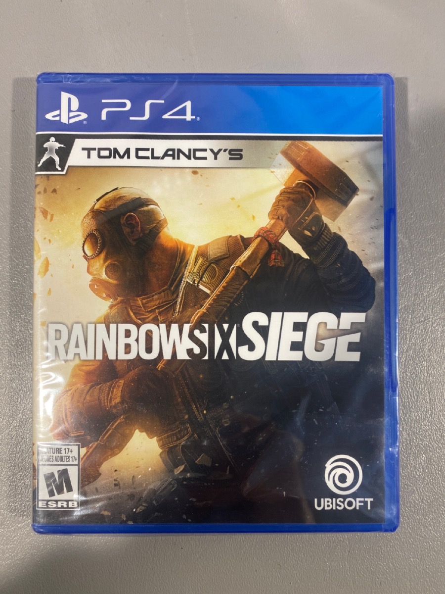 PS4 TOM CLANCY'S RAINBOW SIX SEIGE VIDEO GAME Brand New | Buya