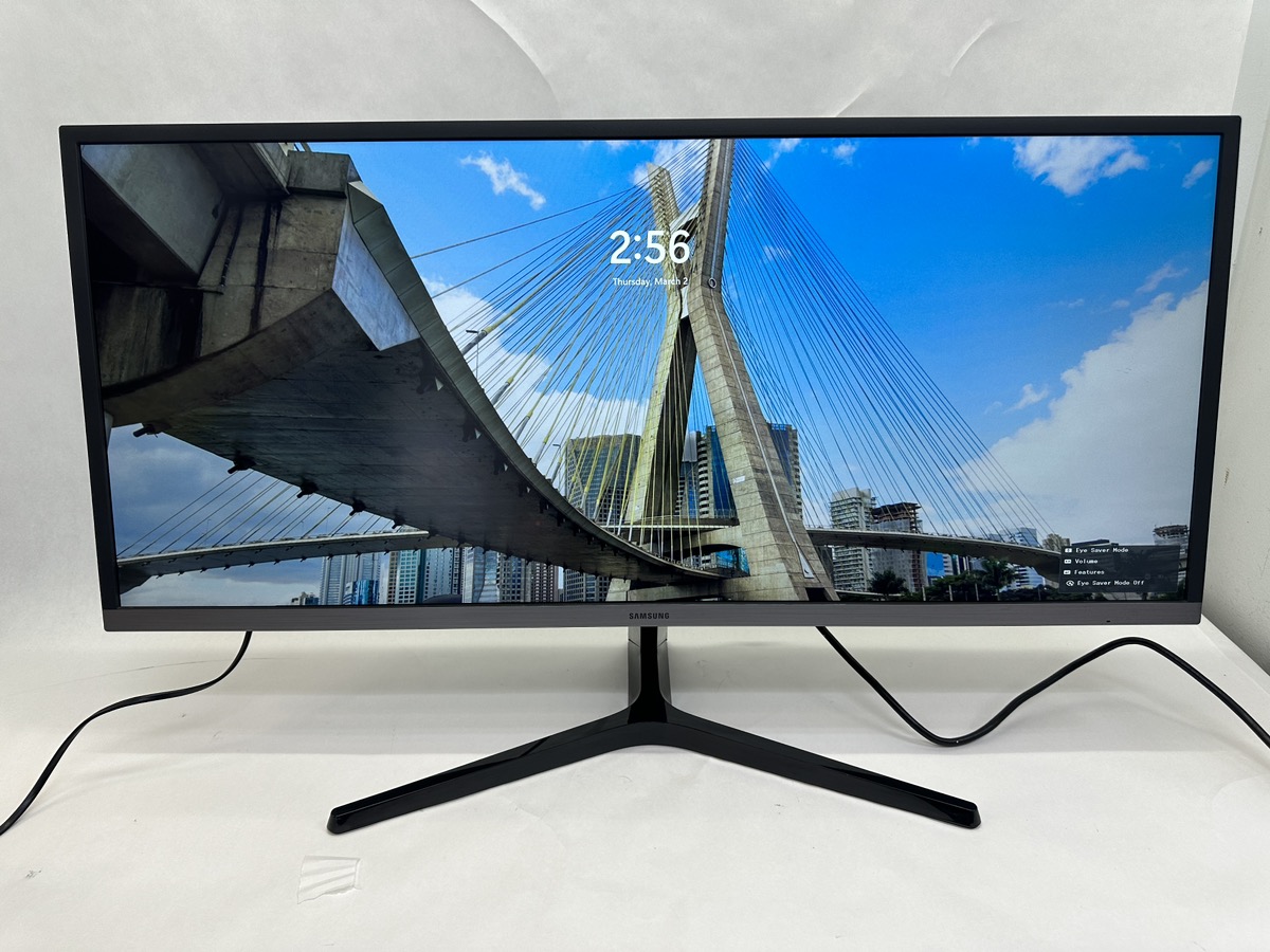 Samsung S34J550WQN 34" Ultra WQHD 75Hz AMD FreeSync Monitor Good | Buya