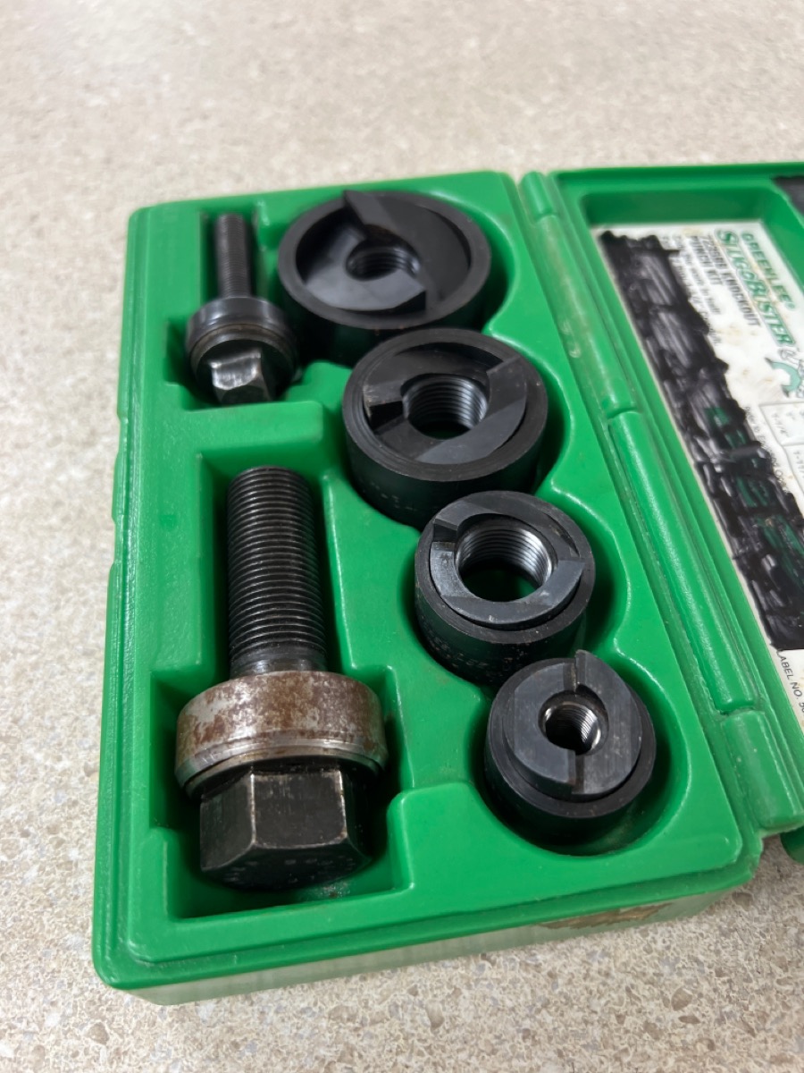 GREENLEE SLUG BUSTER 7235BB KNOCKOUT PUNCH SET Acceptable | Buya