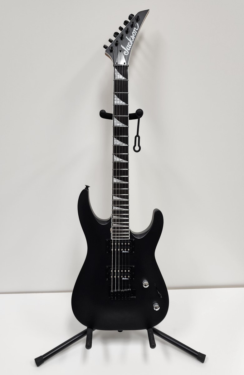 JACKSON DINKY JS22 DKA ARCH TOP SATIN BLACK Very Good | Pawn 1 ...