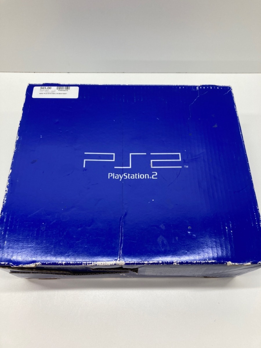 SONY PLAYSTATION 2 PHAT - SCPH-30001 in great looking condition cib ...
