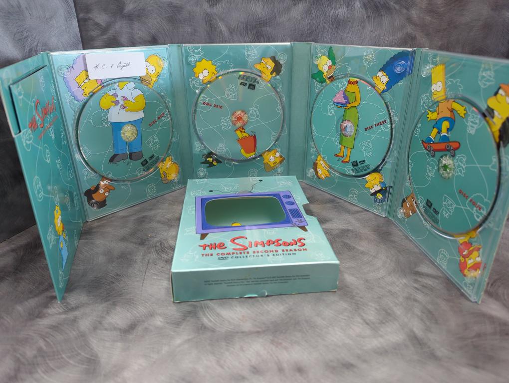 THE SIMPSONS SEASON TWO COMPLETE SEASON. COLLECTORS EDITION Very Good ...
