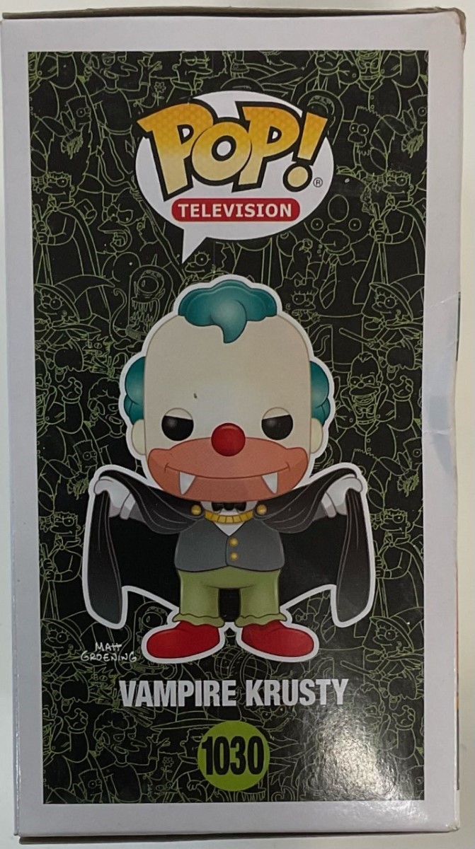 FUNKO POP 1030 VAMPIRE KRUSTY "The Simpsons" TOH Good | Buya Canada
