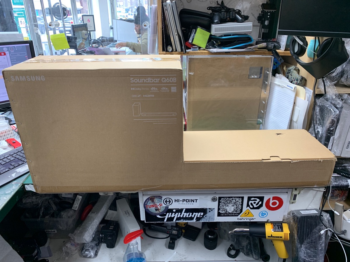 Samsung HW-Q60B 3.1ch Soundbar+Wireless Sub Dolby DTX Virtual:X Brand ...