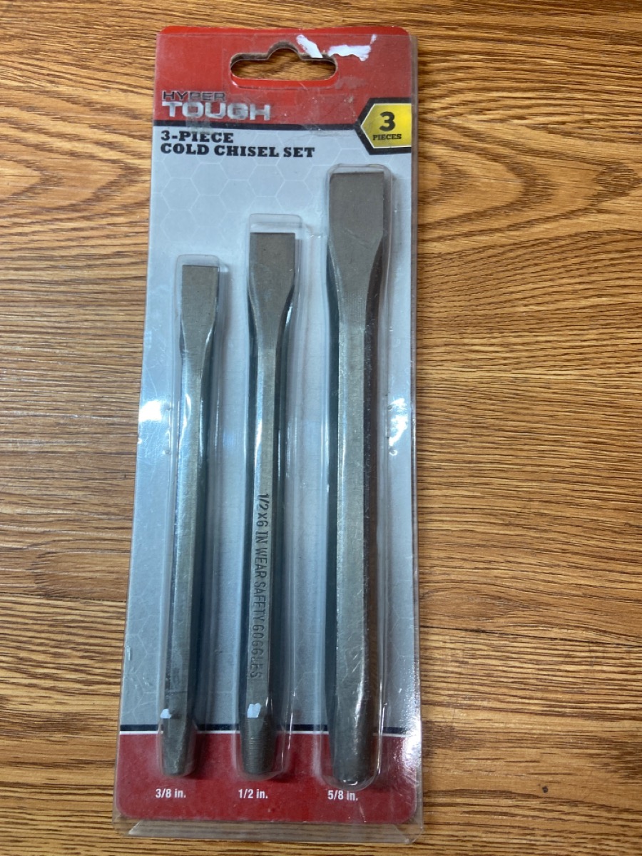 CHISEL HAND TOOL TOOL HYPERTOUGH TR70003B, #823420771486; HYPERTOUGH 3 ...