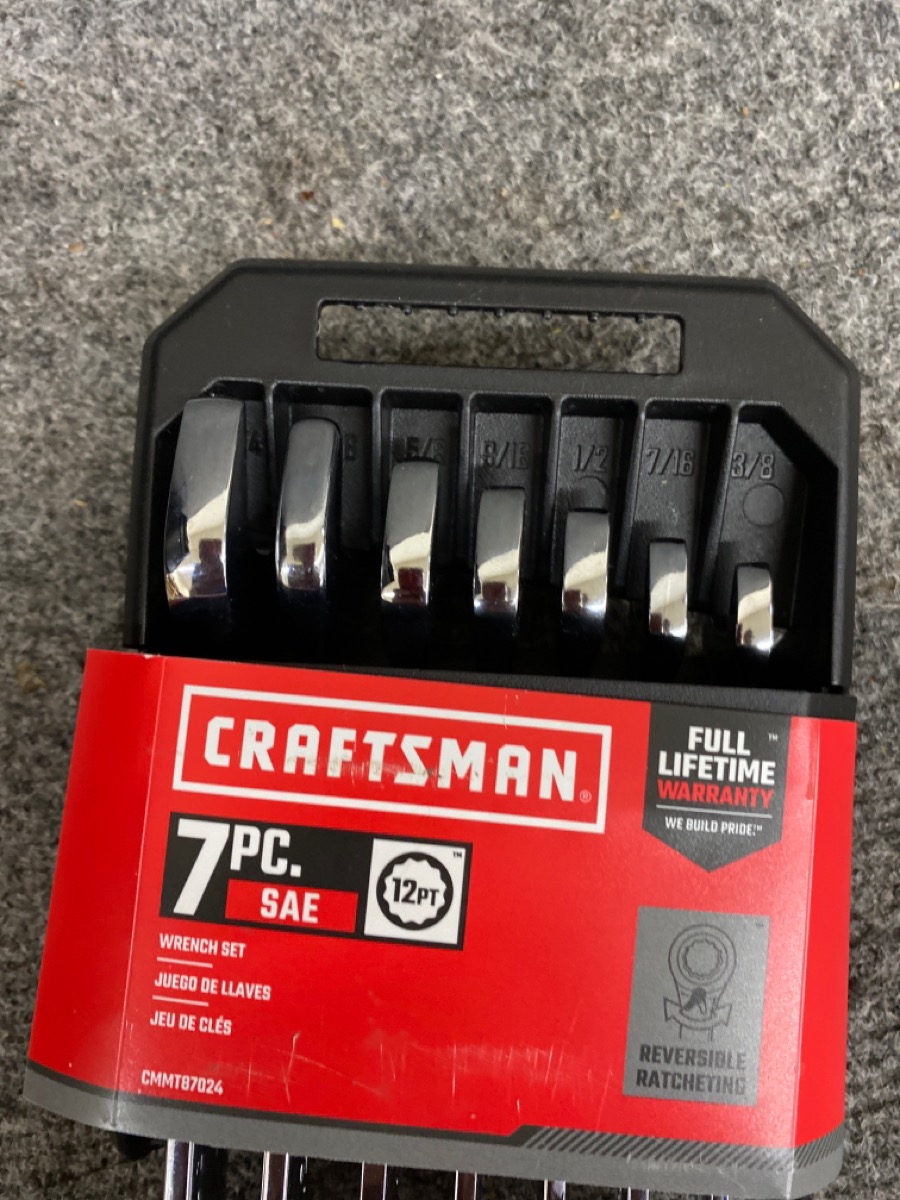CRAFTSMAN 11PC RACHET WRENCH SET Brand New | Buya